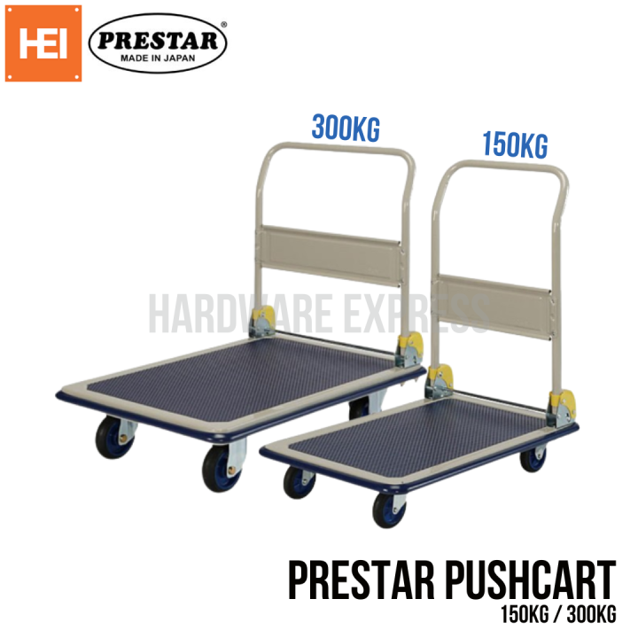 Prestar Push Cart Heavy Duty 150kg NB-101 / 300kg NF-301 (Made in Japan ...