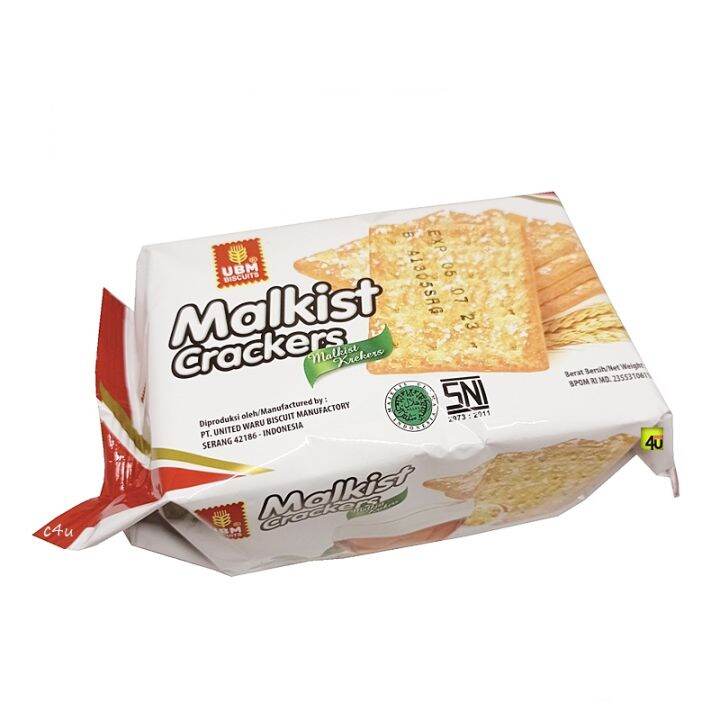 UBM - MALKIST CRACKERS Biscuits - 120 gr | Lazada Indonesia