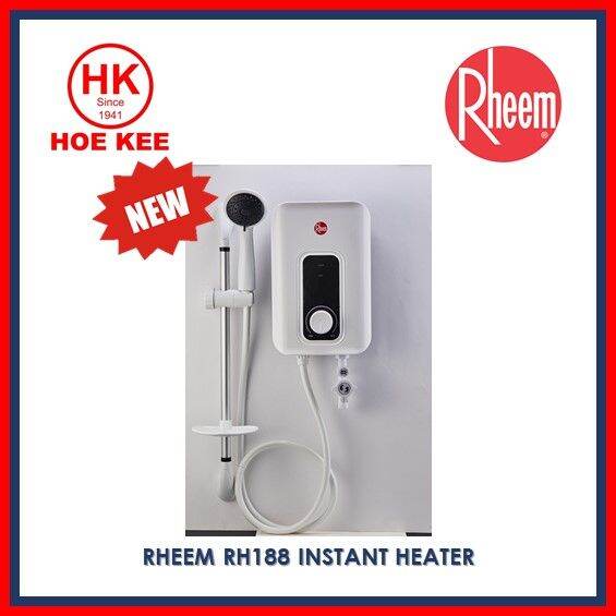 Rheem Electric Instant Water Heater with Shower Set RH188 | Lazada ...