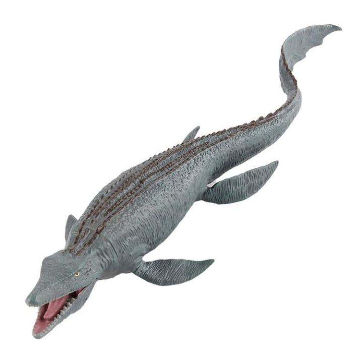 Mosasaurus Dinosaur Toy Dinosaur Pool Toys with Movable Jaw Ocean Sea ...