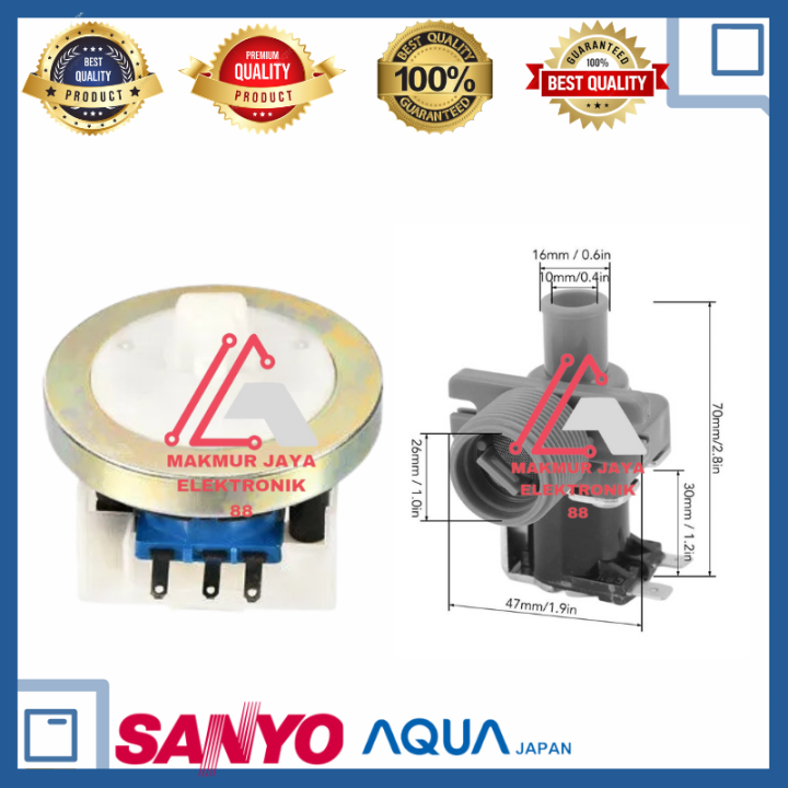 1set sensor level air/water level air + selenoid water inlet valve ...