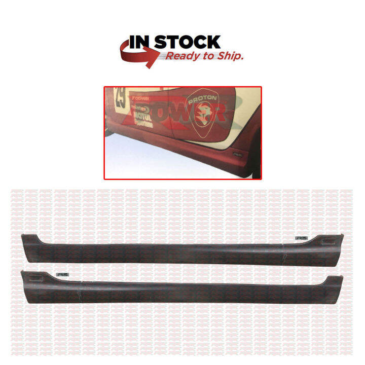 Proton Gen2 Gen-2 (2004-2011) Side Skirt With Logo R-3 Style Side Door ...