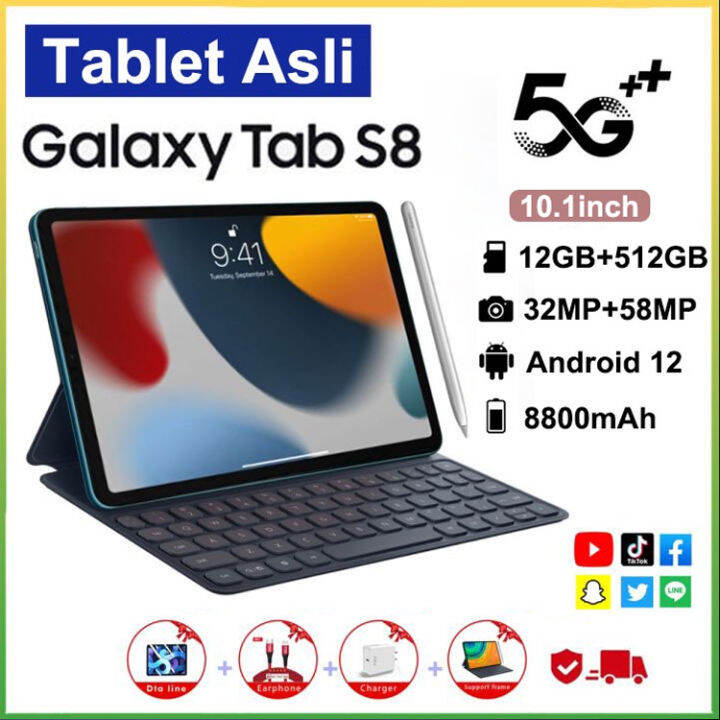 【Quality seller】SAMSUNG Original Galaxy Tab S8 Tablet PC 10.1inch ...