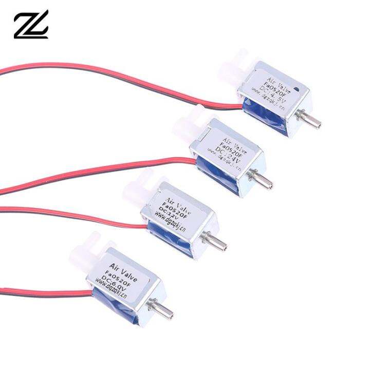 DC 4.5V 6V 12V 24V Tiny Mini Solenoid Valve ปกติปิด Nc Flow Control ...