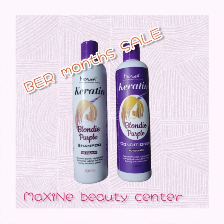 MONEA keratin purple shampoo OR conditioner 250ml | Lazada PH