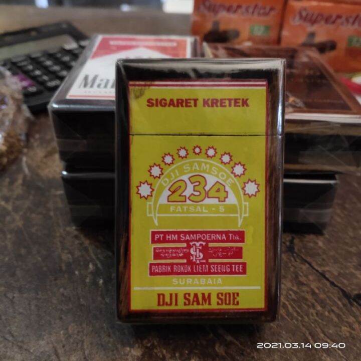 Tempat Rokok Kayu / wadah Rokok / Kotak Rokok / tempat penyimpanan ...