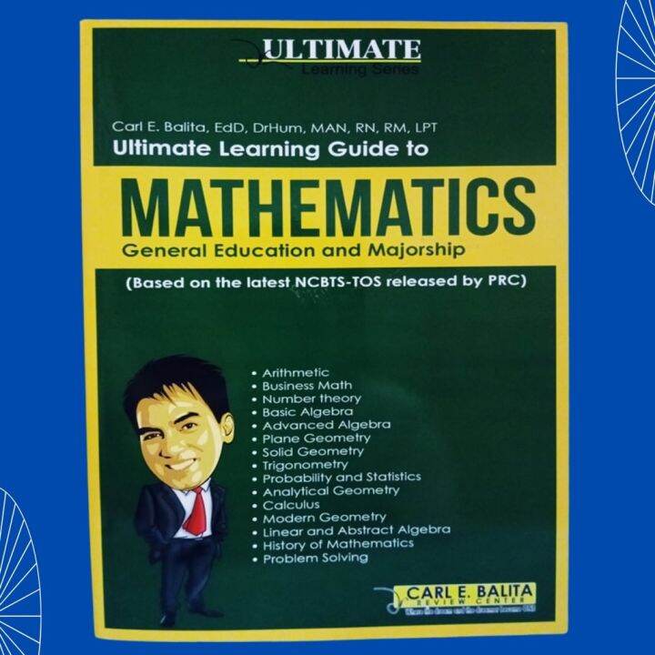 book MATHEMATICS MAJORSHIP book cbrc let reviewer 2023 edition | Lazada PH