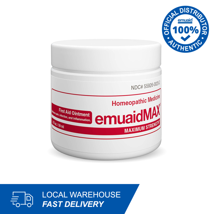 [Official Seller] EMUAIDMAX® Ointment 2 oz - Antifungal, Eczema Cream ...