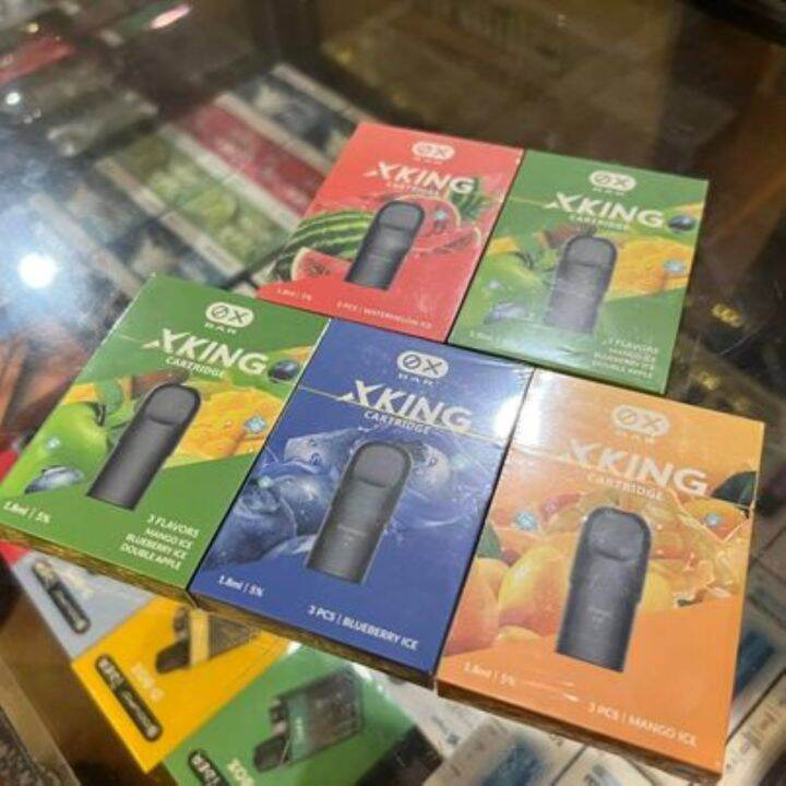 [LEGIT] OXBAR Xking Cartridge 3pcs Juice Pods | Lazada PH