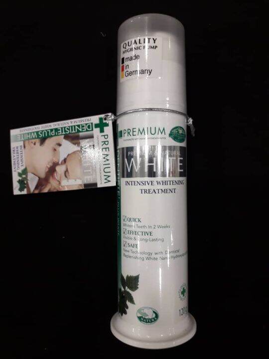 Dentiste Premium & Natural White Toothpaste Pump 120g | Lazada