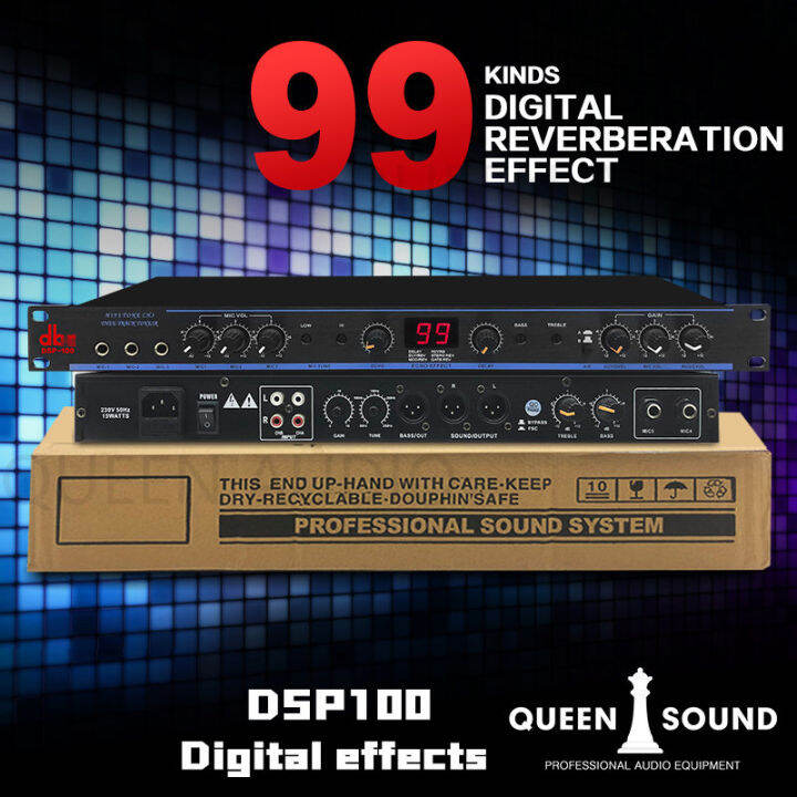 Dbx Dsp 100 Professional Pre Level 99 Effects Processing Dsp Effects