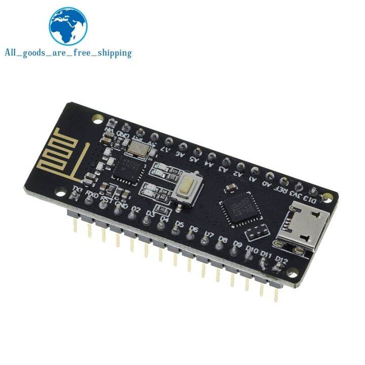 RF-Nano สำหรับ Arduino Nano V3.0, Micro USB Nano Board ATmega328P QFN32 ...
