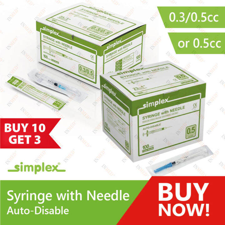 Simplex Auto-Disable Syringe | Lazada PH
