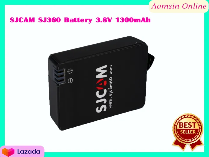 SJCAM Battery 1000 mAh for SJ7 STAR | Lazada.co.th