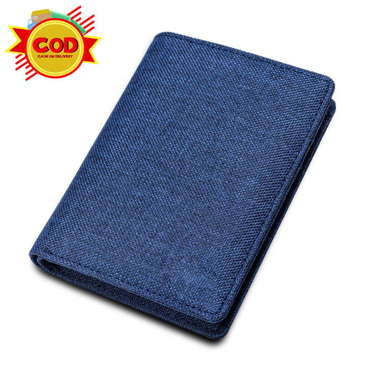 DMR Dompet Fashion Pria Model Lipat 3/4 Bahan Canvas Terbaru Model ...