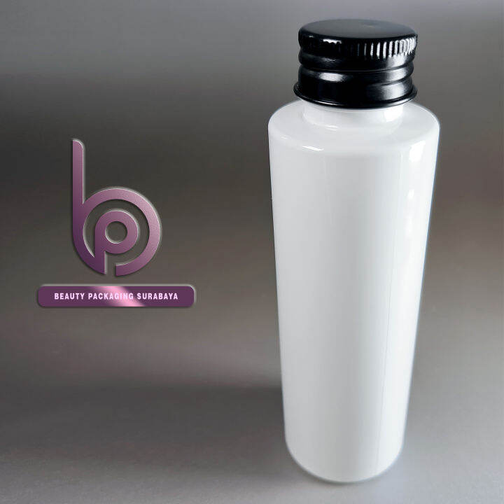 Botol plastik PET 100ml RF putih tutup ulir | Lazada Indonesia