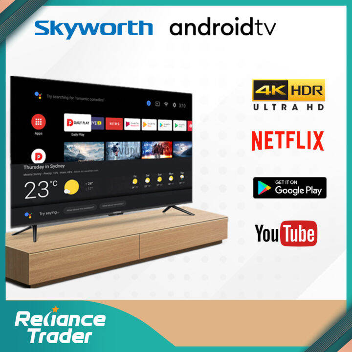 SKYWORTH 65" 4K UHD ANDROID SMART TV 65SUC6500 | Lazada