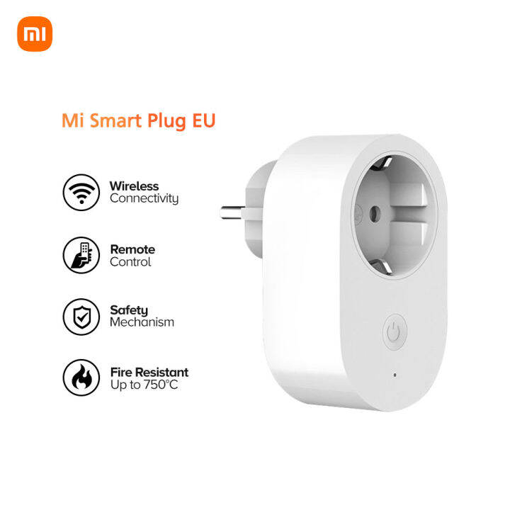 Xiaomi Mi Smart Socket Plug EU Wireless 2.4GHz WiFi Intelligent Time ...