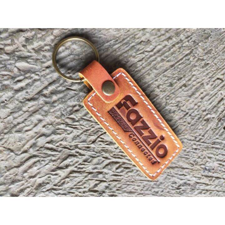 GANTUNGAN Accecoris Motorcycle Keychain yamaha fazzio Genuine Cow ...