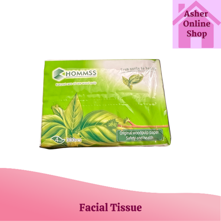 HOMMSS Facial Tissues | Lazada PH