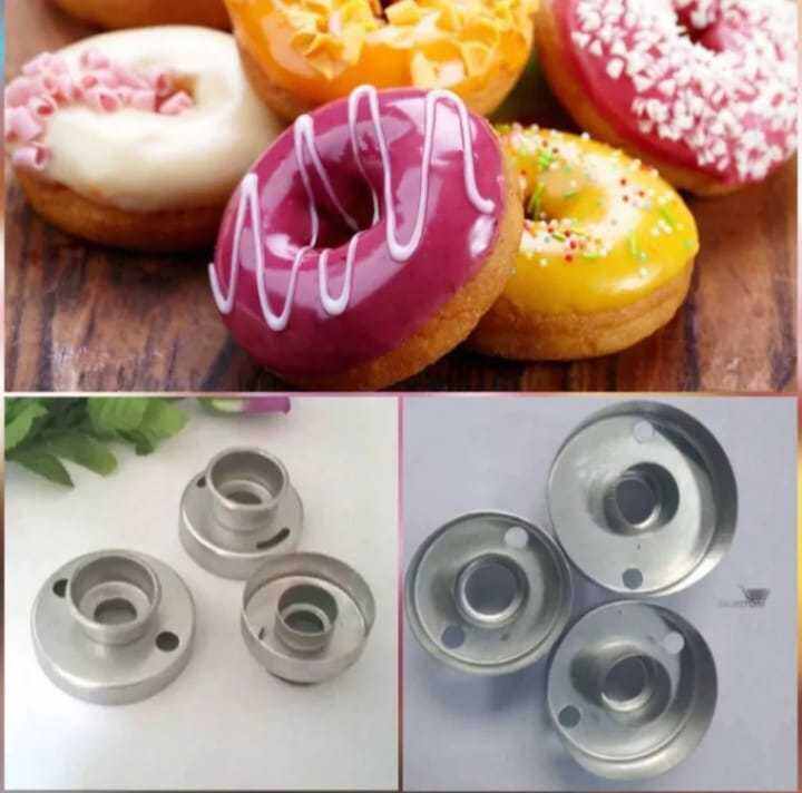 3 PCS Cetakan DONAT SET Bahan alumunium TEBAL ( DAPAT 3 PCS ) / cetakan ... 3 PCS Cetakan DONAT SET Bahan alumunium TEBAL ( DAPAT 3 PCS ) / cetakan ...