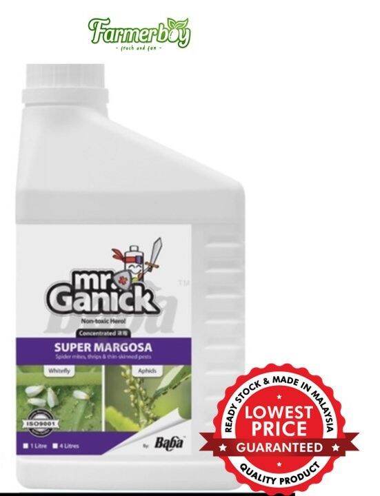 1L Concentreated Baba Mr. Ganick Natural Pesticide: Super Margosa Racun ...