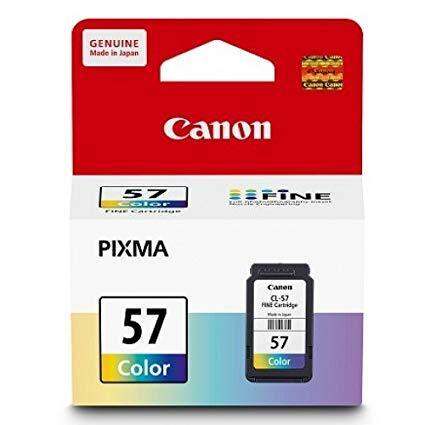 ASLI CANON CL-57/CL57 (WARNA) KARTRIJ DAKWAT UNTUK PENCETAK CANON PIXMA ...