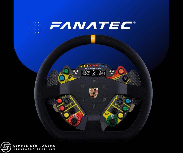 Fanatec Podium Steering Wheel Porche 911 GT3 R Suede | Lazada.co.th