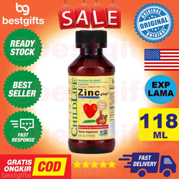 CHILDLIFE VITAMIN ZINC PLUS MULTIVITAMIN DAYA TAHAN TUBUH ANAK DIARE ...