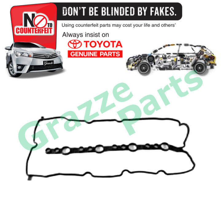 Toyota Original Valve Cover Gasket for 11213-0E010 Toyota Hilux GUN125 ...