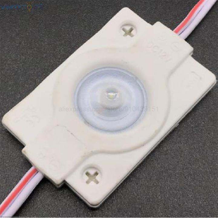 20pcs 1.5W 12V DC 3030 LED Module String Lights Single SMD with Lens 1 ...