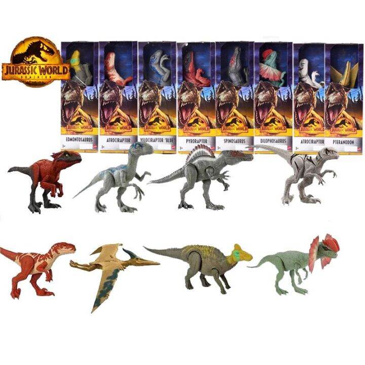 Jurassic World Toys Gwt54 Dominion Edmontosaurus Pyroraptor