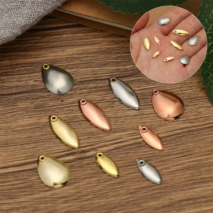 NUNU Bass Smooth Nickel Sequin Vibration Fishing Attractor Spinner ...