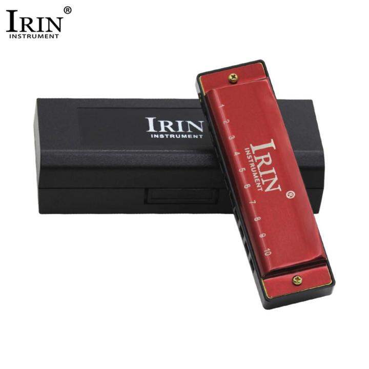 IRIN Portable 10 Hole 20 Tone G Key Harmonica | Lazada PH