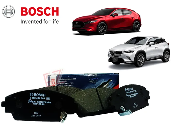 MAZDA CX3 FRT BRAKE PAD BOSCH | Lazada