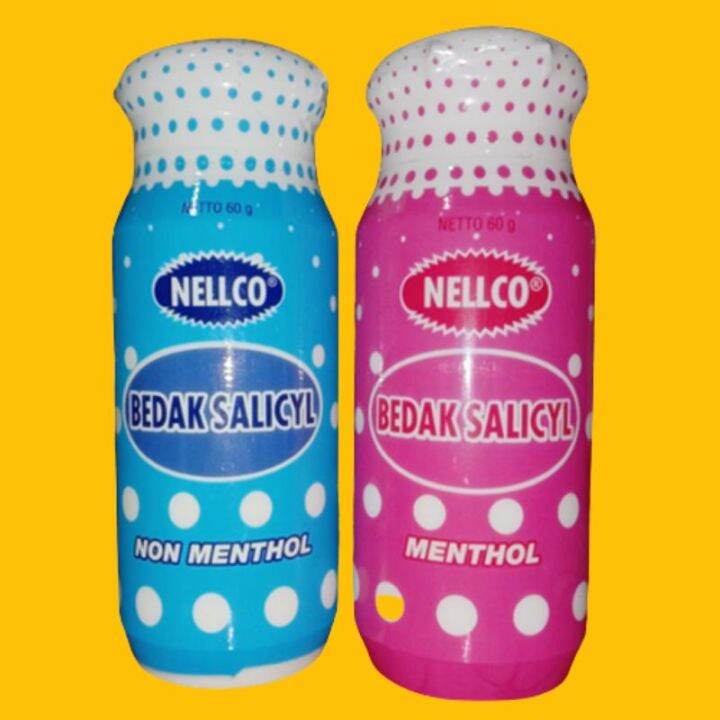 BEDAK SALISYL NELLCO MENTHOL DAN NON MENTHOL 60g | Lazada Indonesia