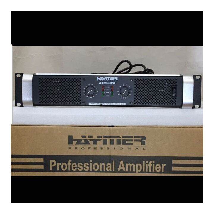 POWER AMPLIFIER HAYMER LA10000 2 X 1000 WATT ORIGINAL | Lazada Indonesia