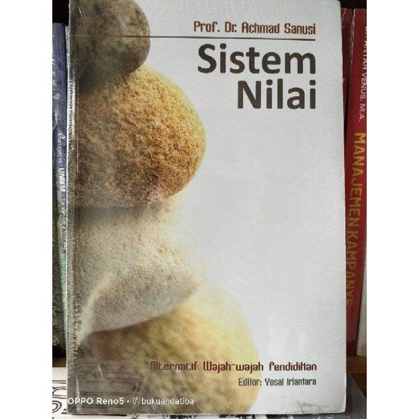 Buku Sistem Nilai - Prof.Dr Achamd Sanusi - ORIGINAL | Lazada Indonesia