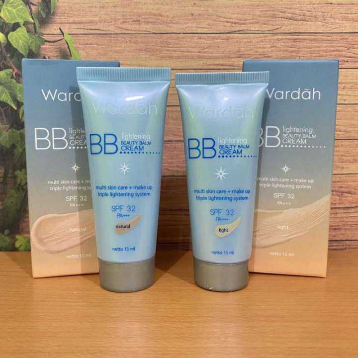 [BISA COD] Wardah Lightening BB Cream 15ml Natural Light Original BPOM ...