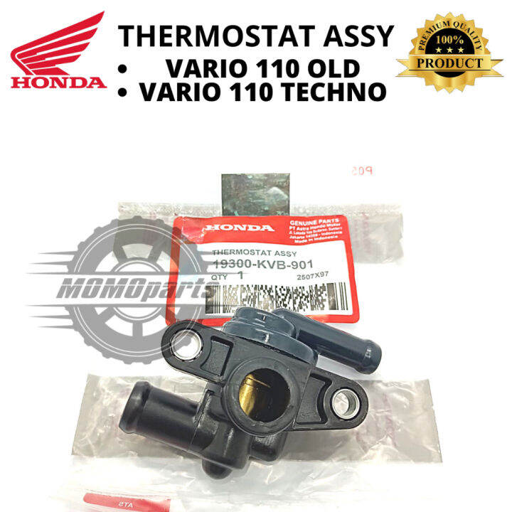ORIGINAL THERMOSTAT RADIATOR ASSY HONDA VARIO 110 KARBU CW TECHNO CBS ...