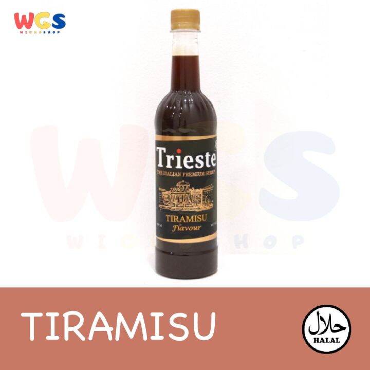 Trieste Syrup Tiramisu Flavored 650ml - Sirup Rasa Tiramisu | Lazada ...