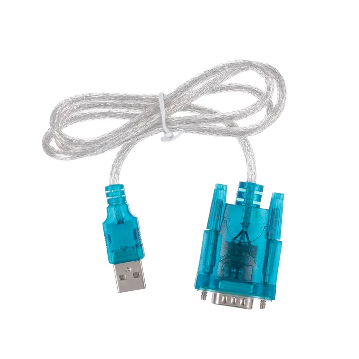 USB To RS232 Serial 9 Pin Cable พอร์ตอนุกรม USB พร้อม CD สำหรับ Win98 ...