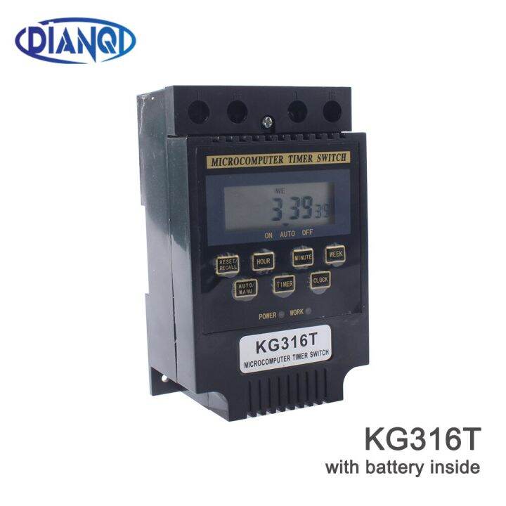220v Lcd Digital Weekly Programmable Control Power Timer Switch Time