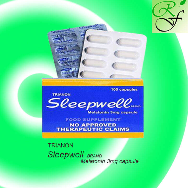 Trianon Sleepwell ( Melatonin 3mg) 30 capsules | Lazada PH