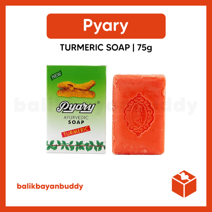 Pyary Whitening Anti Aging Anti Acne Turmeric Soap 75g Lazada Ph