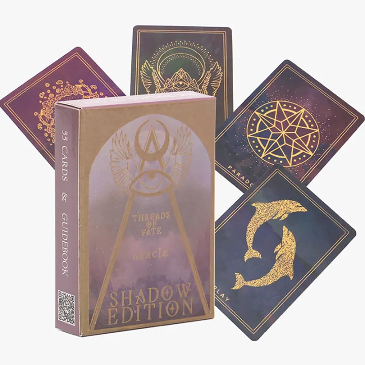 Threads of Fate Tarot Oracle Card High-Quality English Party Divination ...