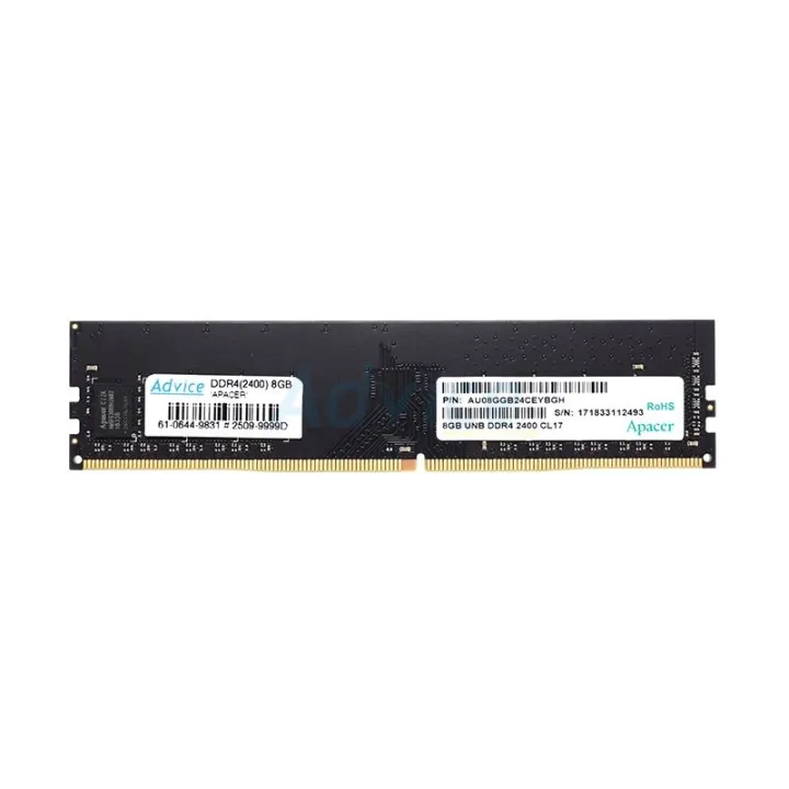 Apacer แรม RAM DDR4(2400) 8GB | Lazada.co.th
