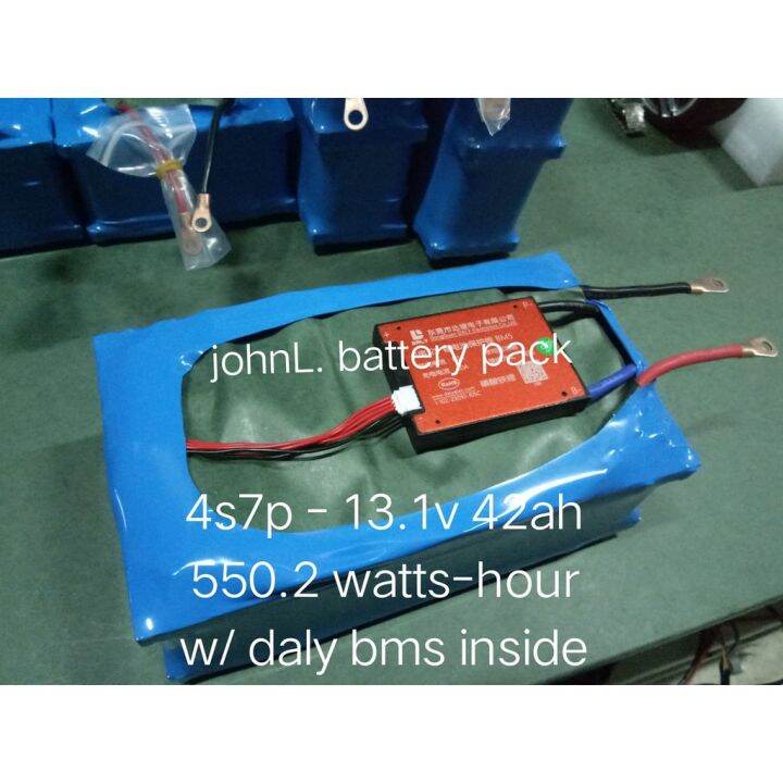 【COD】 lifePO4 battery pack 12v - 42ah | Lazada PH