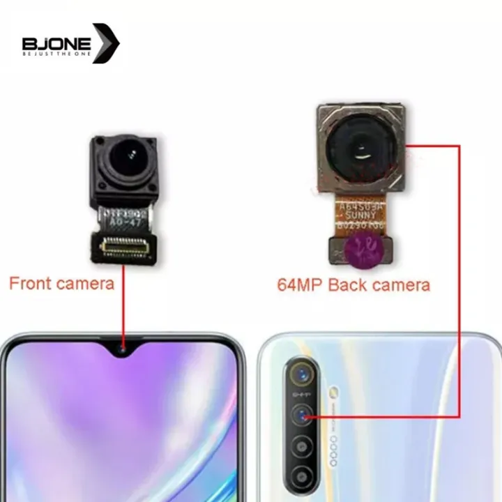 For Realme XT RMX1921 Rear Back Camera Front Camera Main Facing Camera ...