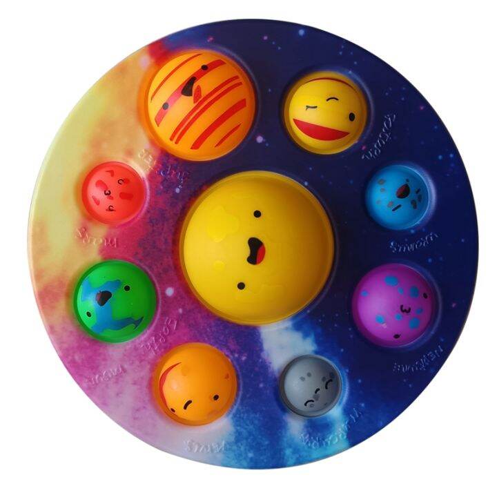 Solar System Simple Planet Recessed Pop-Up Figurines Space Astronomy ...